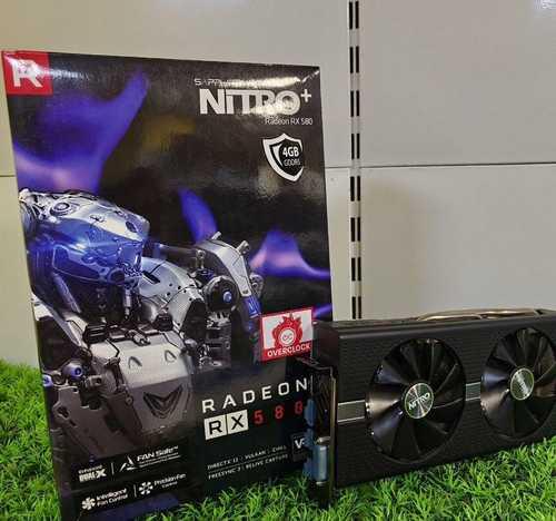 Видеокарта AMD Radeon RX580 4Gb Sapphire Nitro 