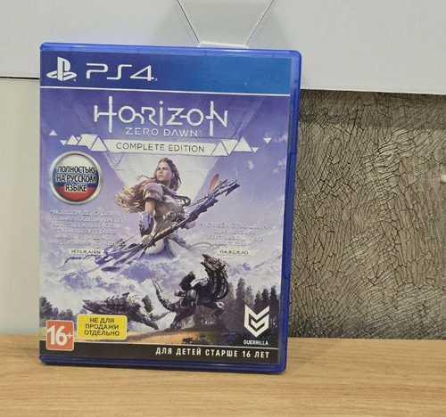 Horizon Zero dawn Complete Edition ps4 диск