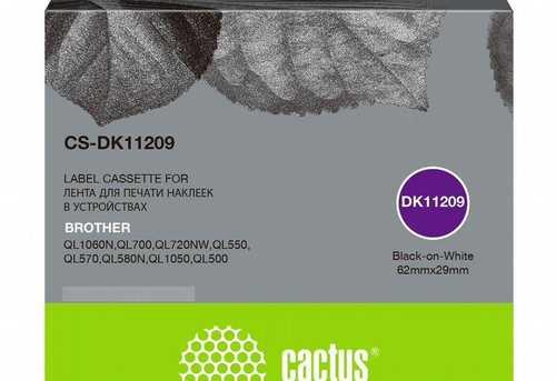 Картридж ленточный Cactus CS-DK11209 DK-11209 черн