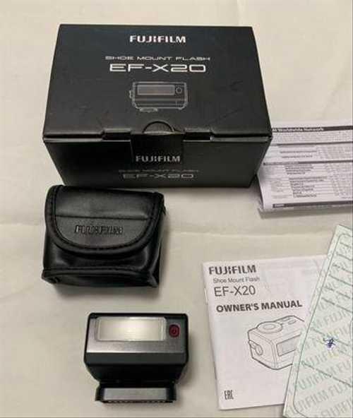 Вспышка Fujifilm EF-x20