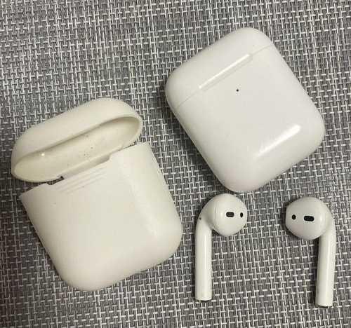 Беспроводные наушники apple airpods 2