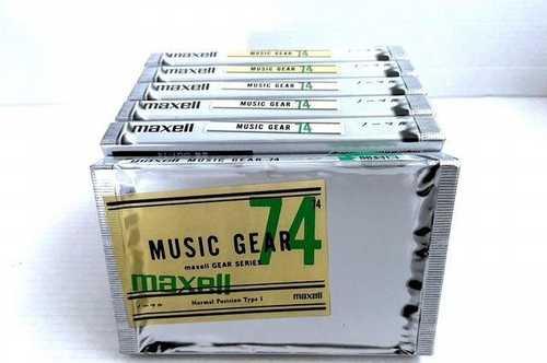 Аудиокассета Maxell Music Gear MG-1 74 - 2000 г