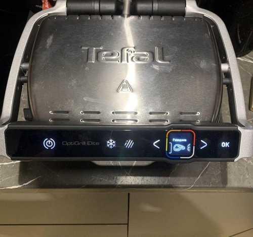 Электрогриль tefal optigrill elite gc750d30