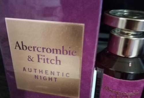 Abercrombie & Fitch Authentic Night оригинал
