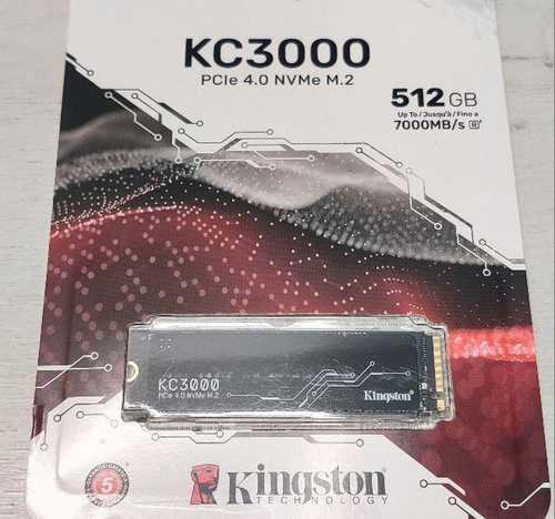 SSD M.2 Kingston kc3000 512 Gb