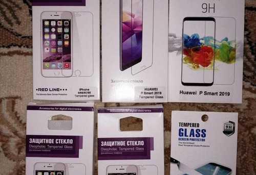 Новые защитные стёкла Samsung,Huawei,Honor, iPhone