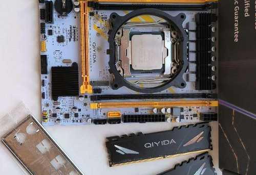 Комплект Qiyida X99ED4+e5 2660V3+DDR4 16gb