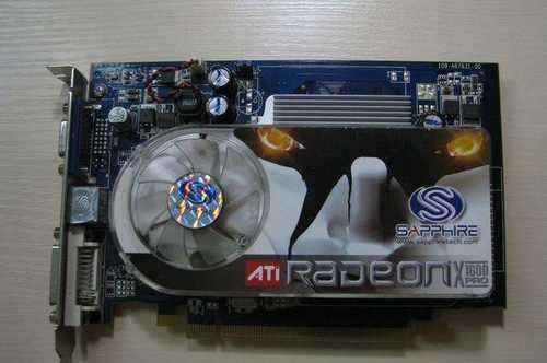 Видеокарта Sapphire Radeon X1600 PRO PCI-E 256MB