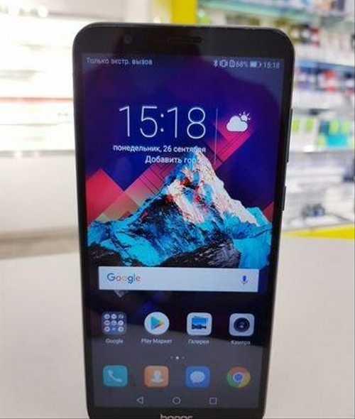 Телефон, Huawei Honor 7X 128гб