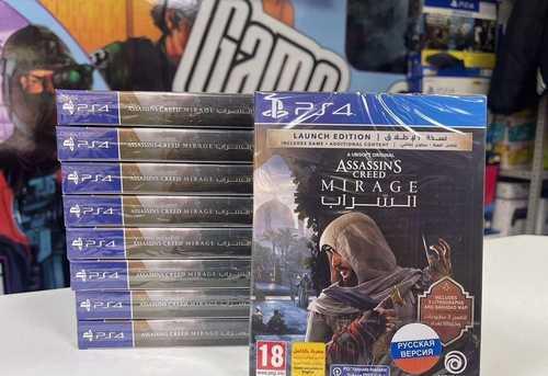 Assassins creed mirage ps4 диск (lauch edition)