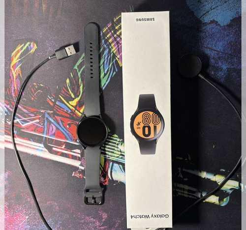 Смарт часы samsung galaxy watch 4 44mm, черные