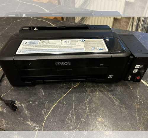 Принтер струйный Epson L110 цветной