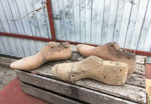 Деревянные колодки для обуви