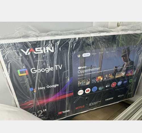 Новый телевизор yasin 32 SMART tv wi-fi