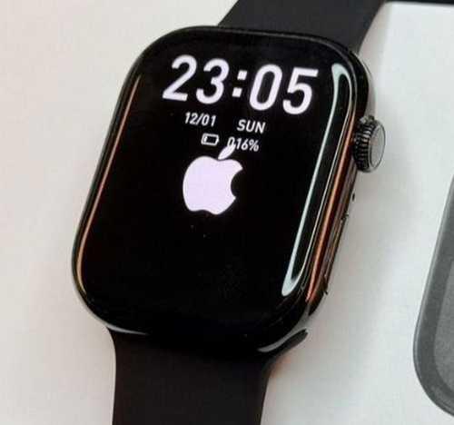 Часы apple watch 10 46mm с яблочком