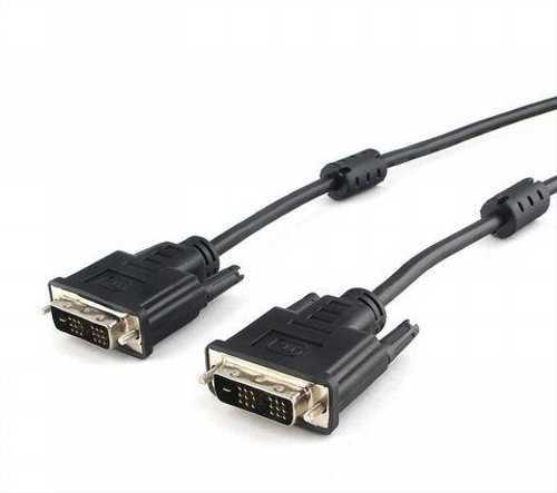 Кабель DVI-D single link Cablexpert CC-dvil-BK-10