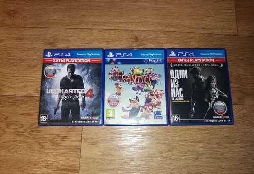 Игры на PS4: Безумцы, Одни из нас, Uncharted 4