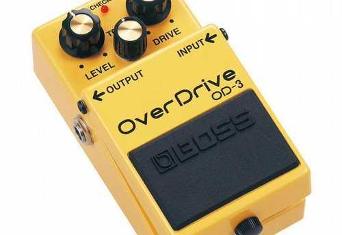 Boss OD-3 Гитарная педаль, эффект Overdrive