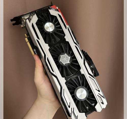 Видеокарта Gtx 1070 8gb Inno3d ichill herculez x4