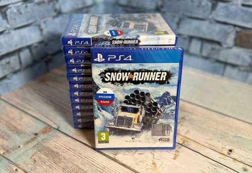 Snowrunner ps4 диск