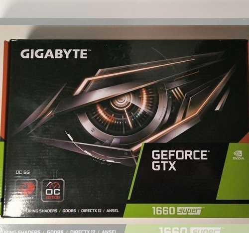 Видеокарта gtx 1660 super 6gb gigabyte