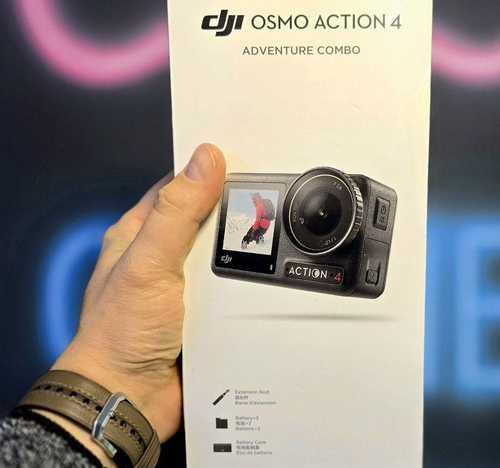 Экшн-камера DJI Osmo Action 4 Adventure Combo