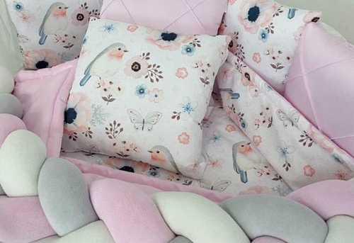 Комплект подушек в детскую кроватку