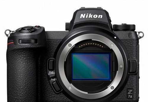 Фотоаппарат Nikon Z7II body русский меню