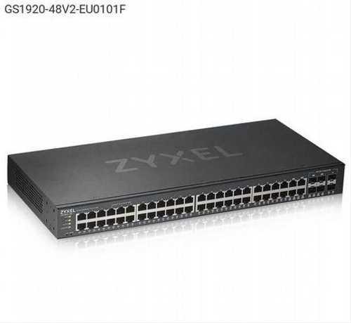 Коммутатор zyxel GS1920-48v2 Smart 50-ports, GS192