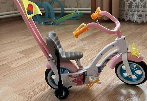 Велосипед для куклы baby born Zapf Creation