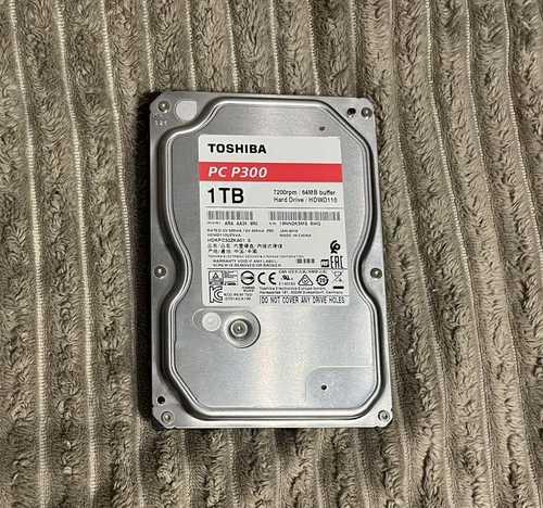 Жесткий диск toshiba PC P300 1TB(hdwd110)