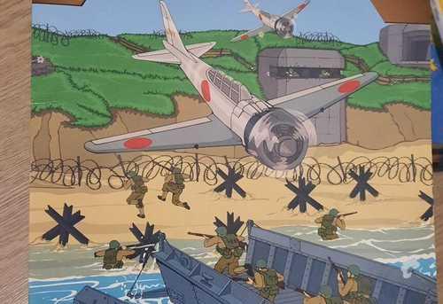 Альбом военных наклеек