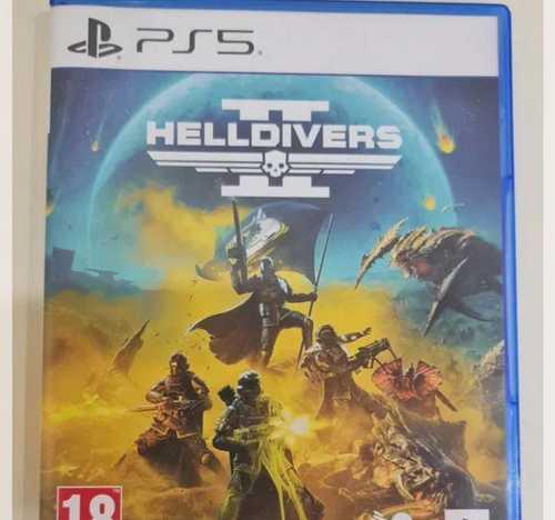 Helldivers 2 ps5 диск
