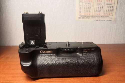 Батарейный блок Canon battery grip BG-E3