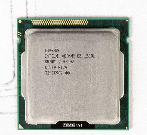 Процессор Intel Xeon E3 1260L 1155