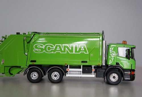 1/50 мусоровоз Scania коммунальная машина Tekno