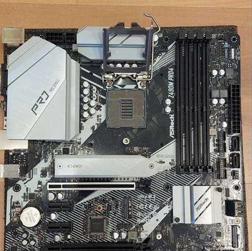 Intel core i5 10600kf + ASrock Z490M Pro4