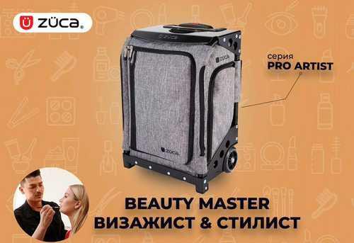 Чемодан визажиста на колесах Zuca Artist Black