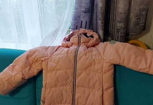 Куртка пальто пуховик Reima 128 на девочку