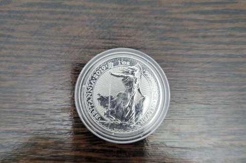Монета Britannia 2 фунта, 2019г