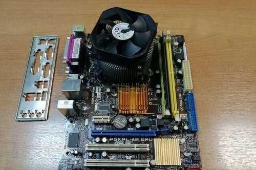 MB P5KPL-AM EPU S775 + E7500 + 2Gb DDR2