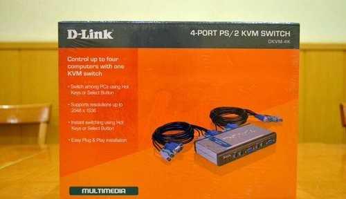 KVM переключатель D-Link dkvm-4K