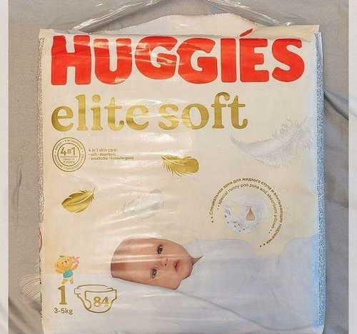 Подгузники huggies elite soft 1