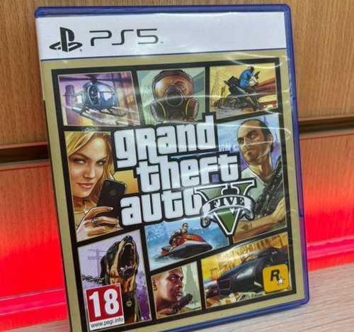 Игра диск PS 5 Sony GTA V