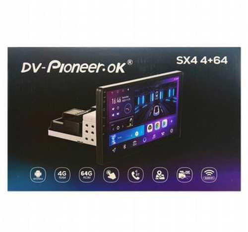 2 DIN DV-Pioneer,OK SX4 Андроид 9" 4/64 Авто