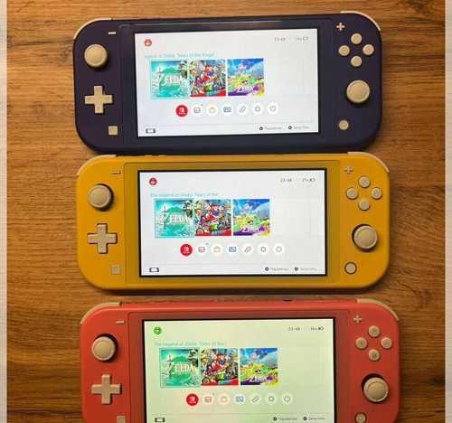 Nintendo switch lite прошитый чип