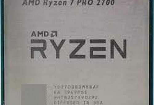 AMD Ryzen 7 PRO 2700 Eight-Core Processor