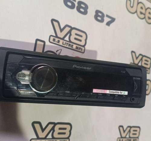 Магнитола pioneer mvh-s110ubg