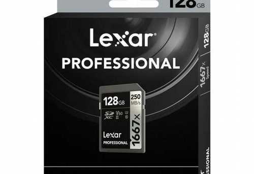 Карта памяти Lexar v60 128gb sdxc UHS-II(Sony)