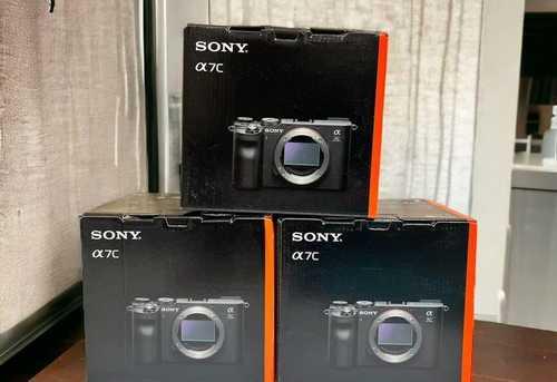 Sony A7C body Black/Silver новые-гарантия